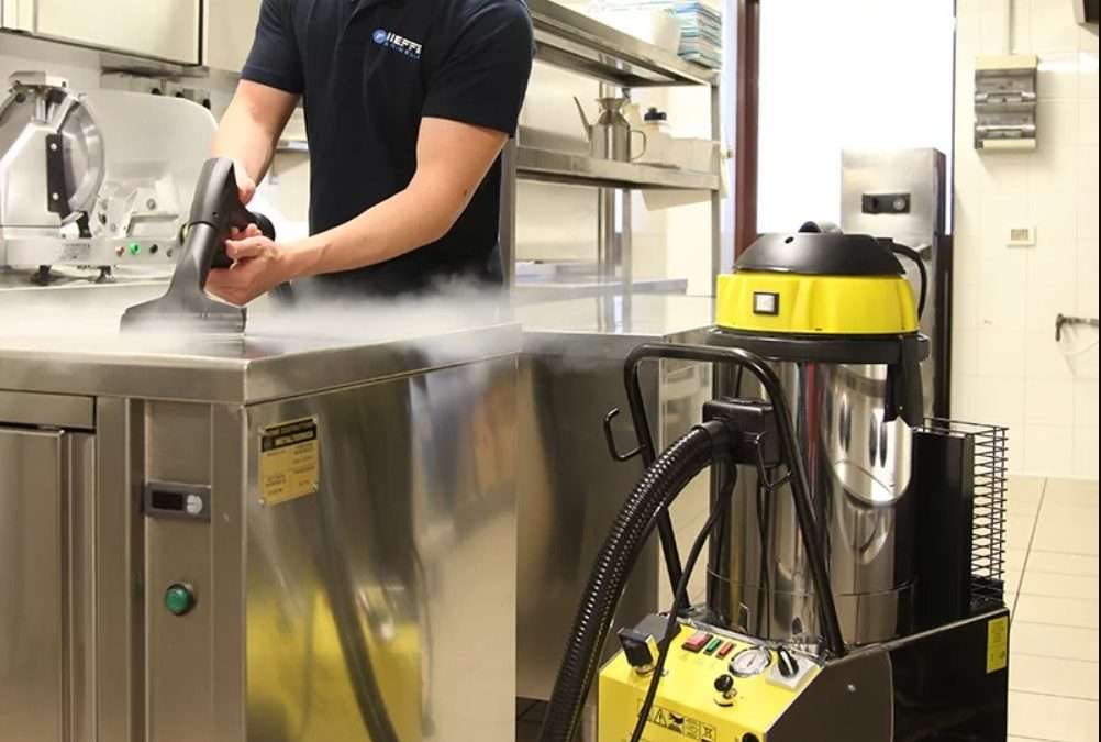 Commercial Kitchens and Industrial Dry Steam Cleaners